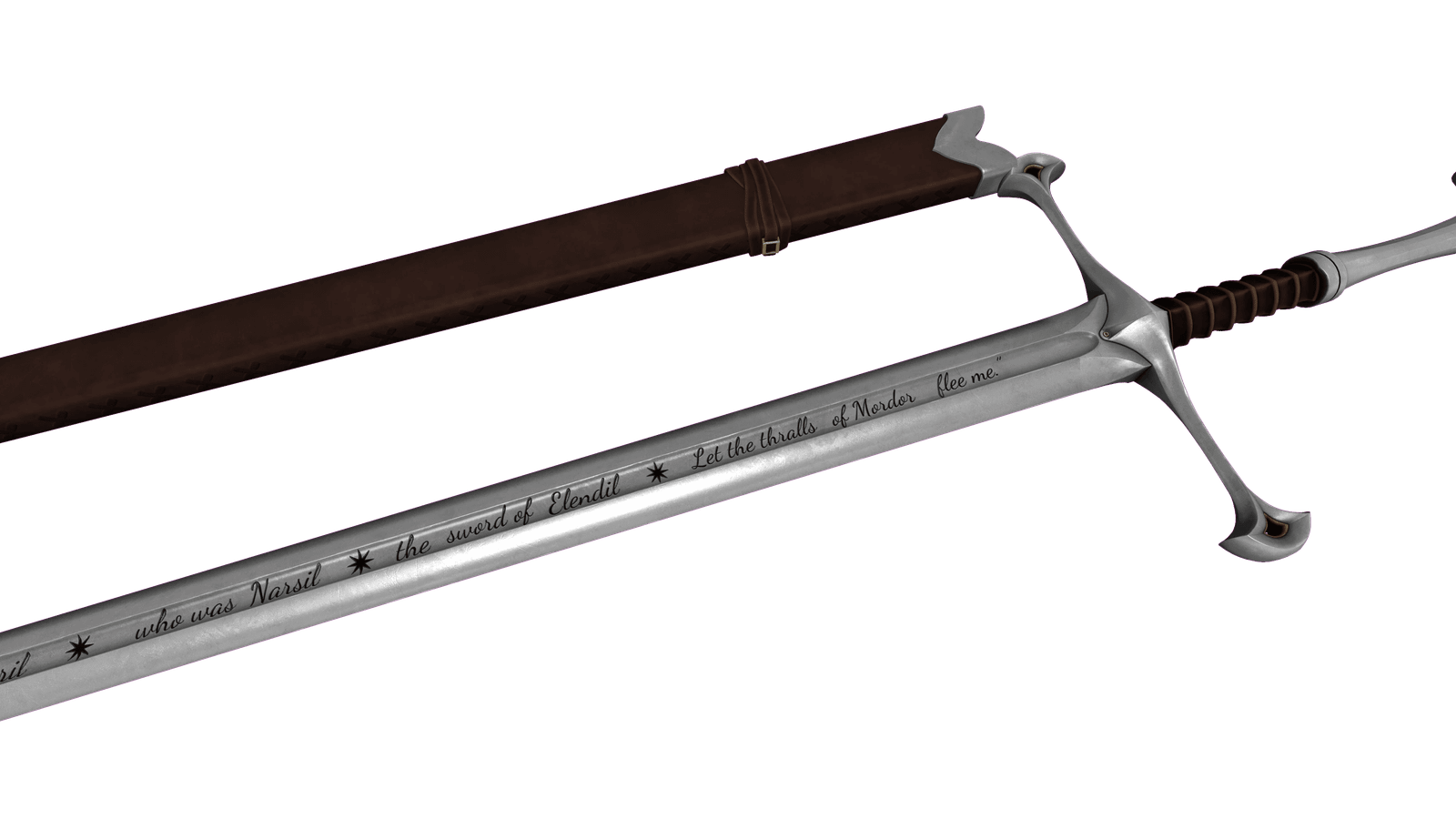 Anduril Sword - LOTR - The Elder Scrolls V: Skyrim Special Edition