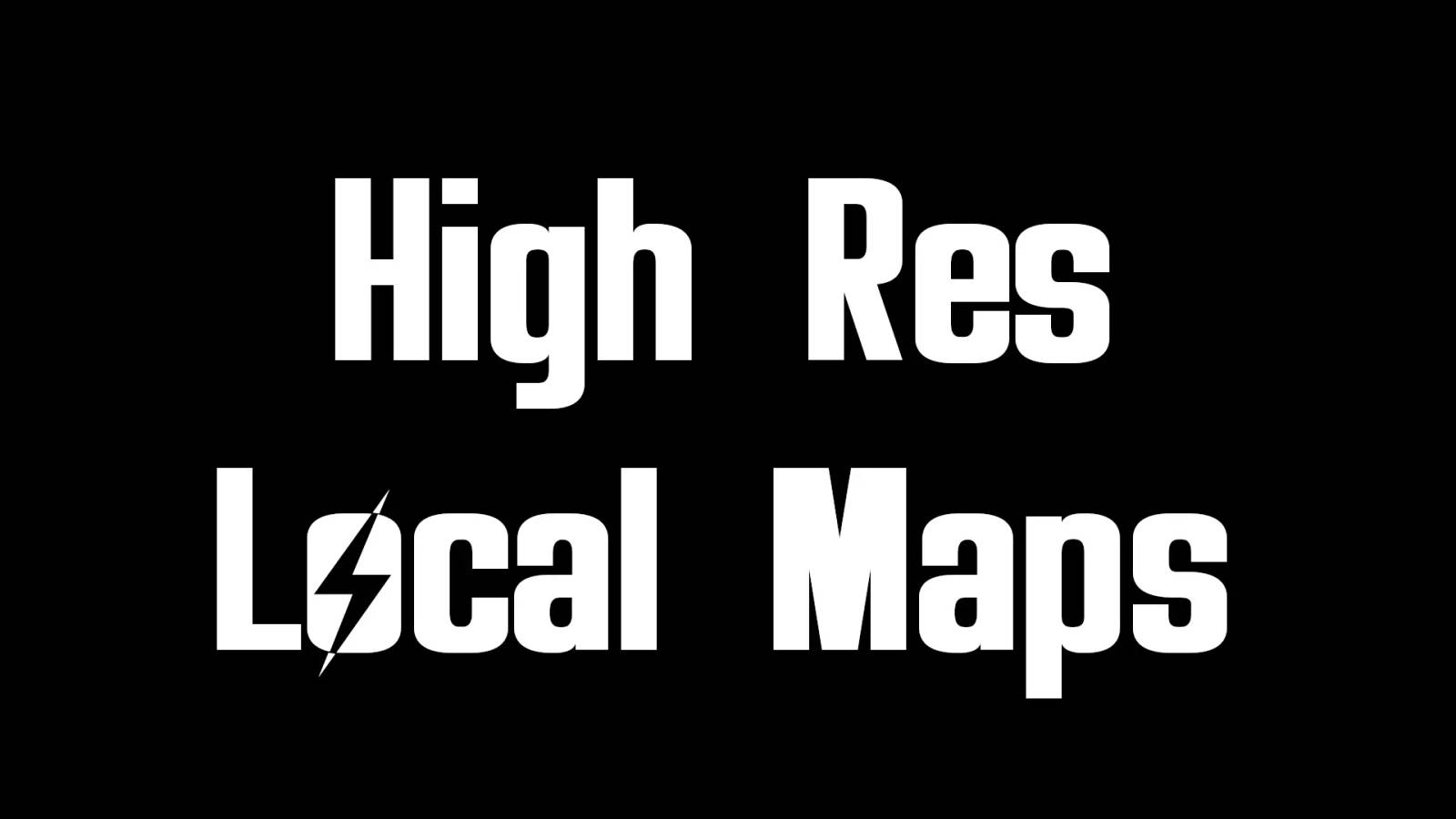 High Res Local Maps - Fallout: New Vegas