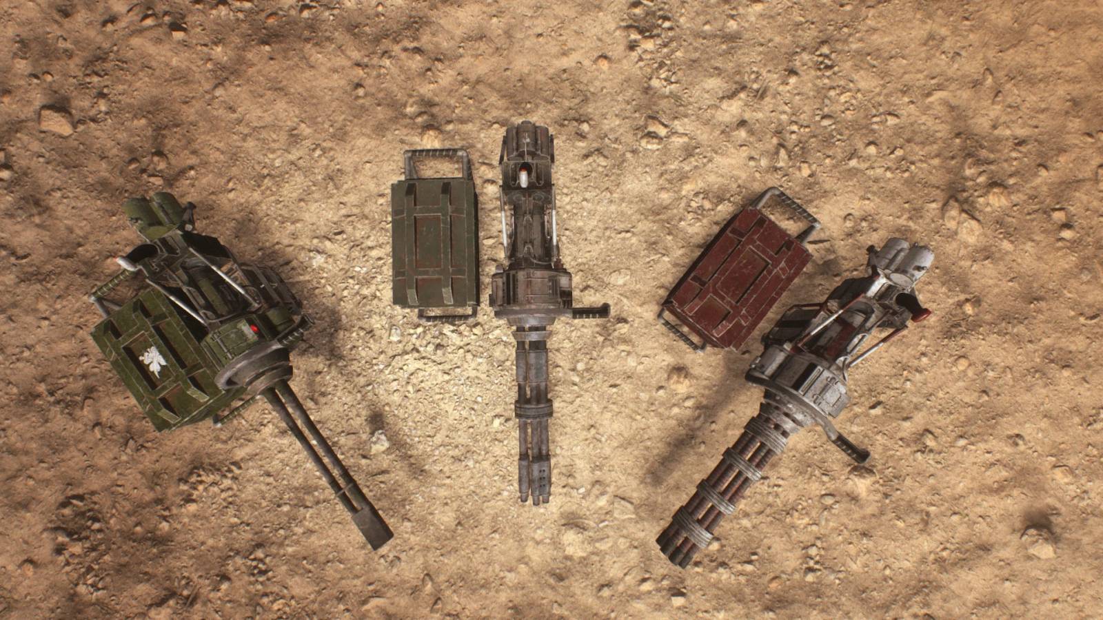 Classic Miniguns (ESPLESS) - Fallout: New Vegas