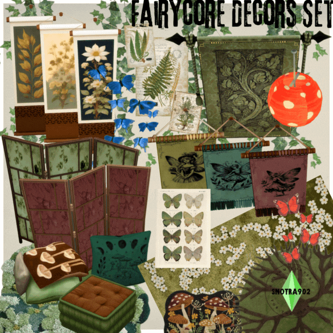 Fairycore Decors Set