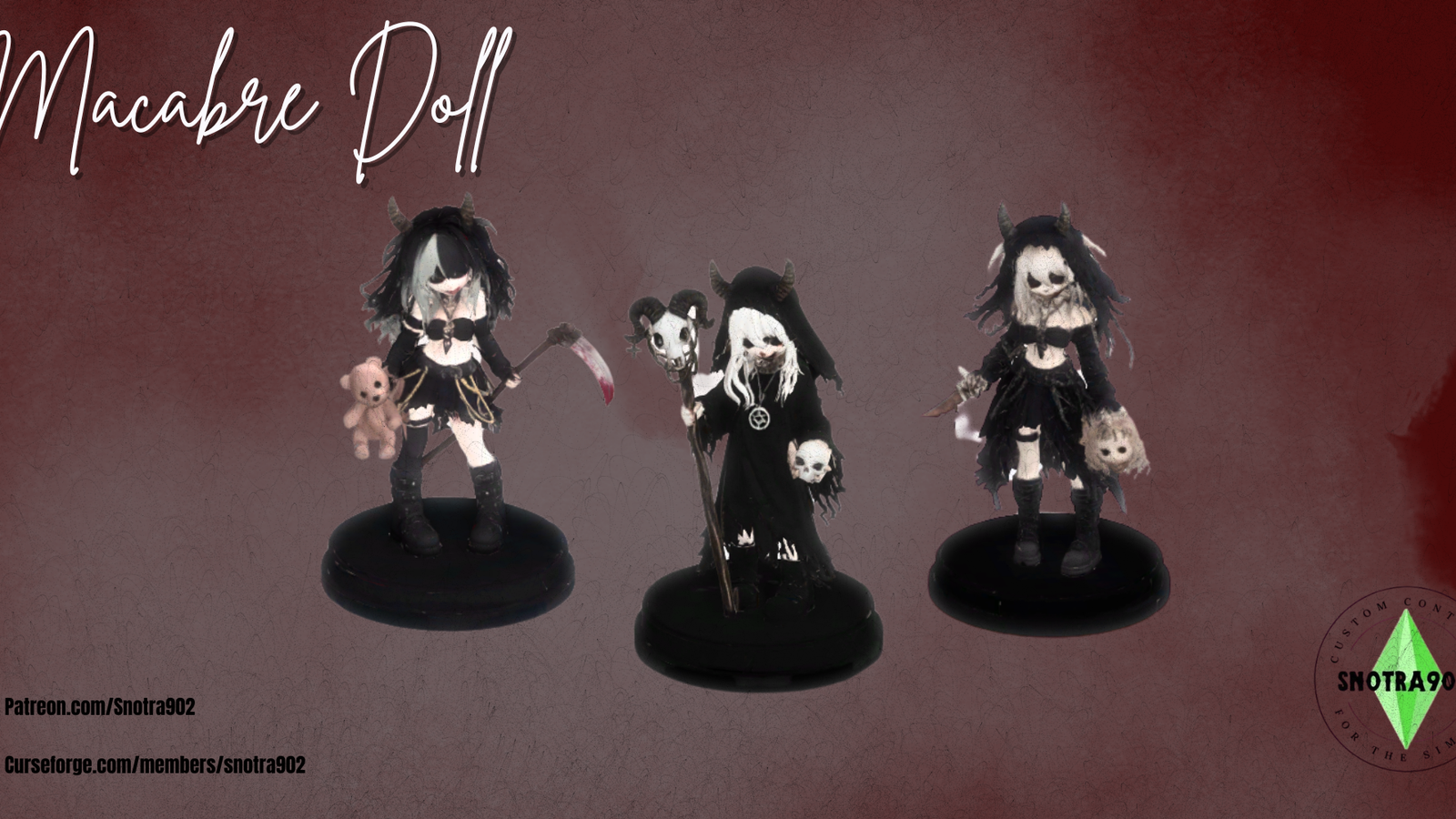 Macabre Doll - The Sims 4