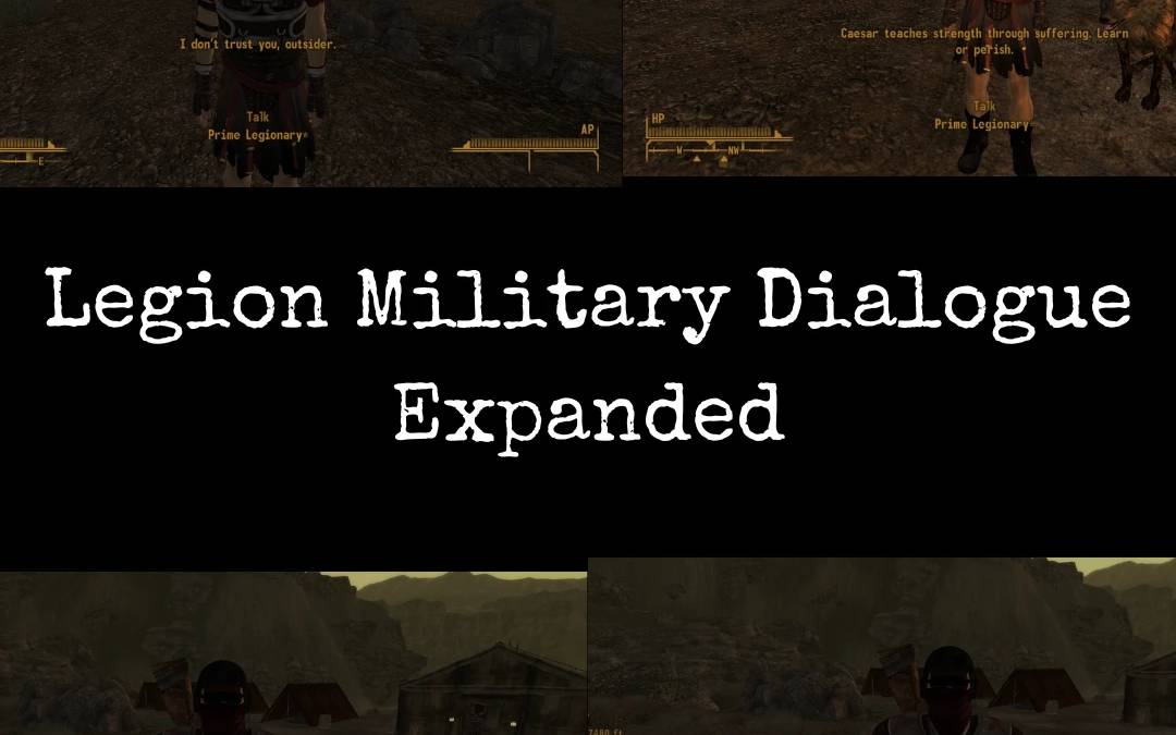 Legion Military Dialogue Expanded - Fallout: New Vegas