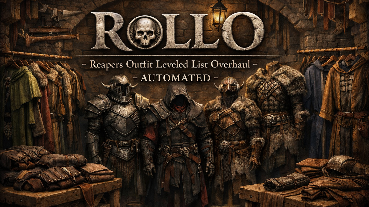 ROLLO - Reapers Outfit Leveled List Overhaul - AUTOMATED Outfit Changer ...